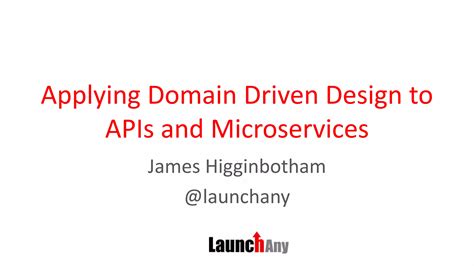 Designing Apis And Microservices Using Domain Driven Design Pptx