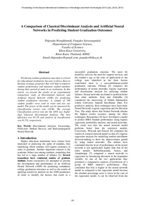 Pdf A Comparison Of Classical Discriminant Analysis And Artificial