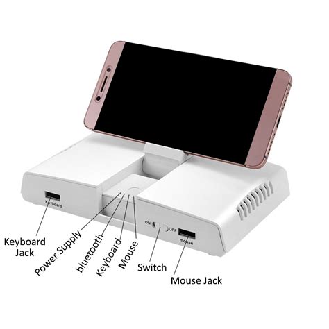 Games Keyboard Mouse Adapter Bluetooth Gaming Joystick Converter For Ios Android Mobile Game