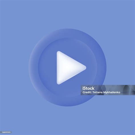 3d 플레이 버튼 벡터 아이콘 클릭 중지를 누릅니다 프로그램 선택 녹화 또는 일시 중지 시작 재생 다음 또는 이전 파일을 선택합니다 디지털 격리 된 3d 버튼 비디오 또는