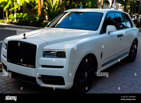 April 3 2025 Miami Rolls Royce Luxury Car Outdoor Phantom Rolls