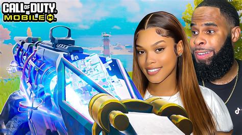 My GIRLFRIEND Made The BEST AK47 Loadout In COD MOBILE YouTube