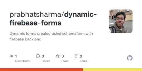 GitHub Prabhatsharma Dynamic Firebase Forms Dynamic Forms Created Using Schemaform With