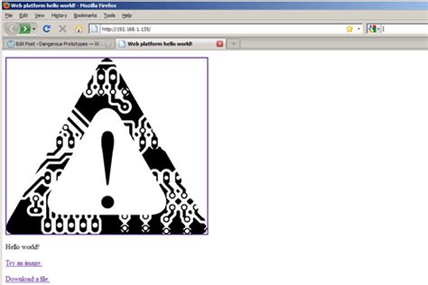 SD Card Web Server Demo DP