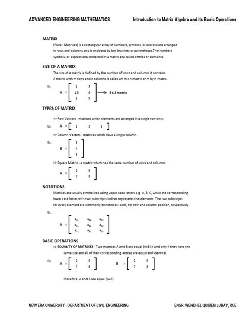 221 01 matrix analysis pdf matrix mathematics algebra