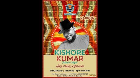 Dilbar Mere Kishore Kumar Satte Pe Satta Cover By Varrun Youtube