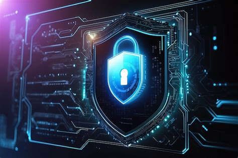 Premium Photo Advanced Digital Security Protecting Your Identity And Data