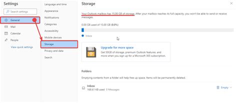 How To Find Out The Size Of My Outlook Mailbox