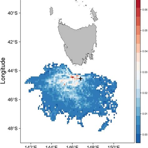 Predicted Dispersal Of Passive Particles From The Tasmanian Seamounts