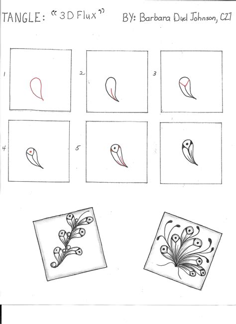 Tangle Pattern Heart Spray Is A Tangle Pattern For Zentangle Type Drawing Or Doodling Artofit