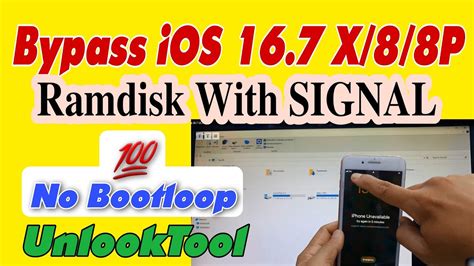 How To Bypass With SIGNAL IOS 16 7 IPhone X 8P 8 100 No Bootloop VienthyhG YouTube