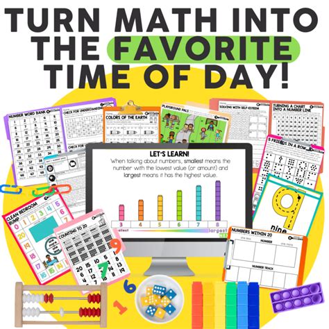 1st Grade Math Bundle For The Year Lucky To Learn Math Lucky Little Learners