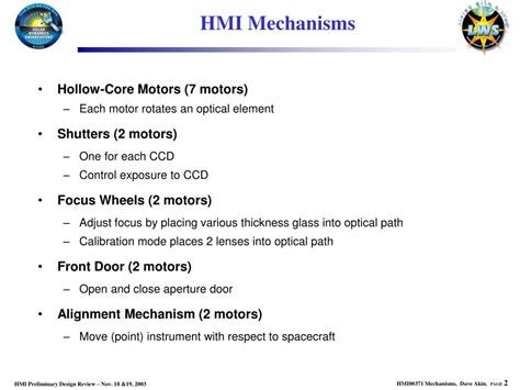 PPT HMI Mechanisms PowerPoint Presentation Free Download ID