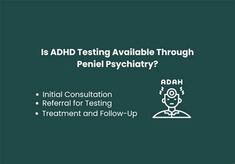 Adhd Testing What Peniel Psychiatry Offers And What To Expect