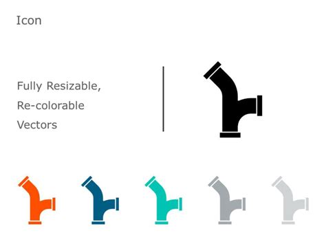 Pipeline Icon PowerPoint Template SlideUpLift