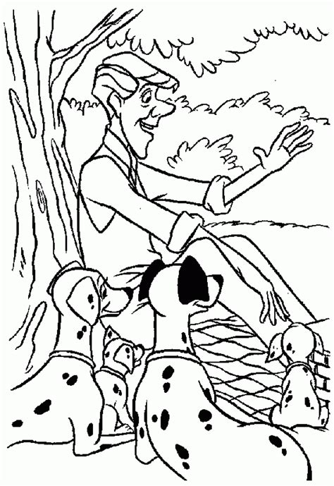 101 Dalmatians Coloring Pages