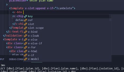 intellisense not working on extended components · issue 3303 · vuejs