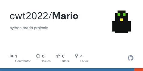 Github Cwt2022mario Python Mario Projects