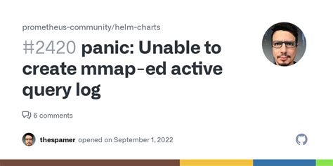 Panic Unable To Create Mmap Ed Active Query Log · Issue 2420