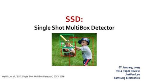 Single Shot Multibox Detector Pdf Cameras And Camcorders Consumer