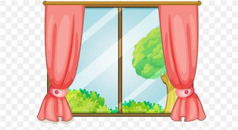 Window Curtain Royalty Free Clip Art Png 600x450px Window Balloon