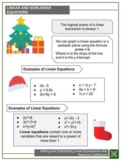 Lesson 7 Subtract Linear Expressions Ppt Download Worksheets Library