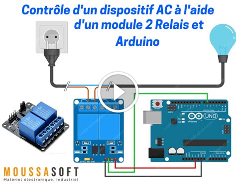 Comment Utiliser Module De 2 Relais 5v Avec Arduino Pour Contrôler Un