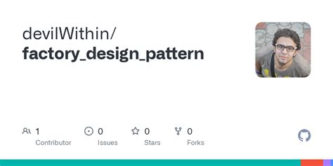 Github Devilwithinfactorydesignpattern