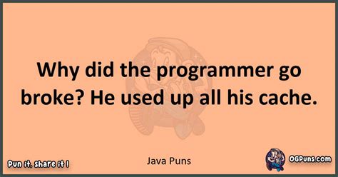 Steamy Java Puns To Perk Up Your Programming Mojo
