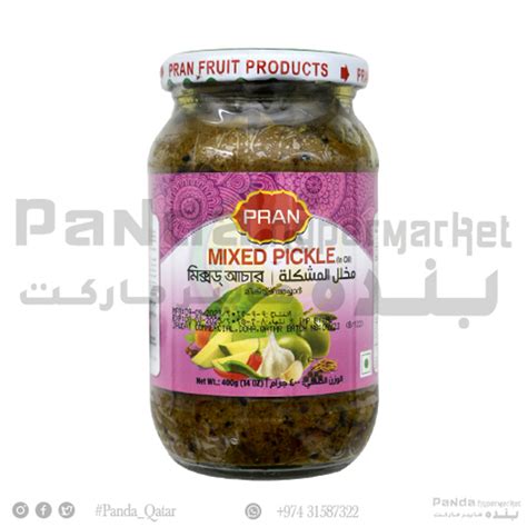 Pran Mixed Pickle 400gm Pandaqa