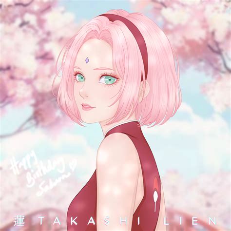 Hbd Sakura Haruno By Takashilien On Deviantart