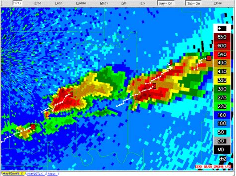 Oklahoma City Oklahoma Wsr 88d Data And Current Multiple Radar Scit Download Scientific