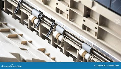 Printer Side View Stock Image Image Of Photocopier 148218163