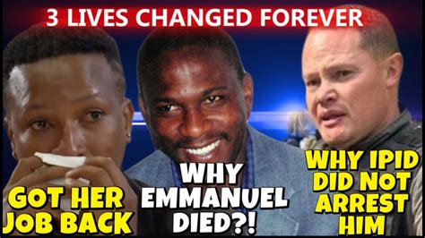 Why Witness D Died Why Emmanuel Mbense Died Why Ipid Did Not Arrest