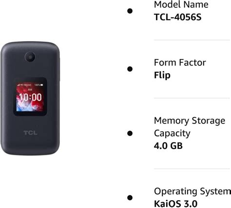 TCL Flip Pro G VoLTE Easy Use Basic Flip Phone For VERIZON GSM