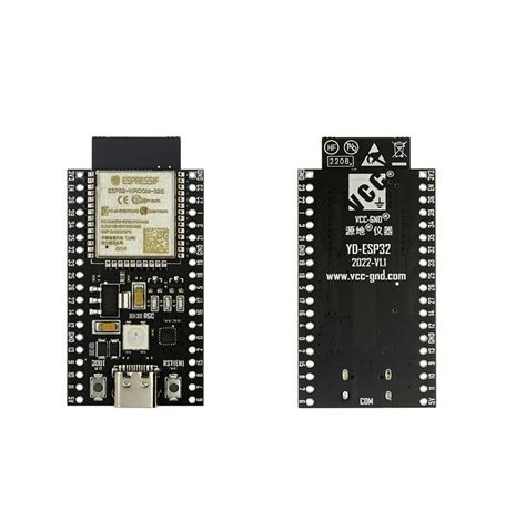 Modulo Esp32 4m Devkitc Wroom 32e Usb Tipo C Com Led W2812b 38 Pinos