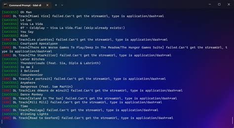 Bug Download Error On A Lot Of Tracks · Issue 973 · Yaronzztidal