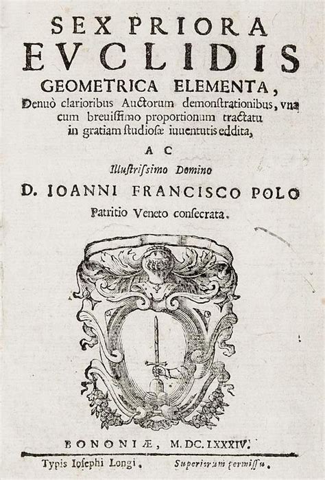 Sold Price Euclides Sex Priora Euclidis Geometrica Elementa