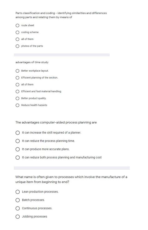 Solved Parts Classification And Coding Identifying