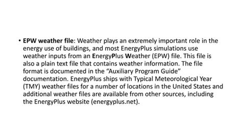 Energyplus Boiler Simulation For Energy System Analysis Pptx