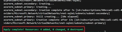 Azure Error Codenetcfgsubnetrangesoverlap Subnet Is Not Valid