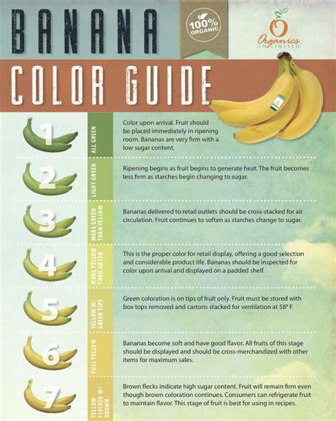 Banana Color Guide Rcoolguides