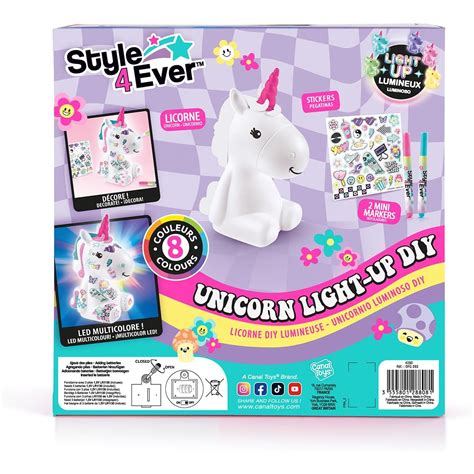 Style 4 Ever Light Up Diy Unicorn Toystationtt