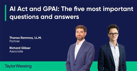 Taylor Wessing On Linkedin Aiact Ai