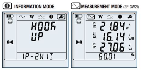 AEMC PEL 52 Power And Energy Data Logger With LCD And 2 MA193 10 BK Sensors TEquipment