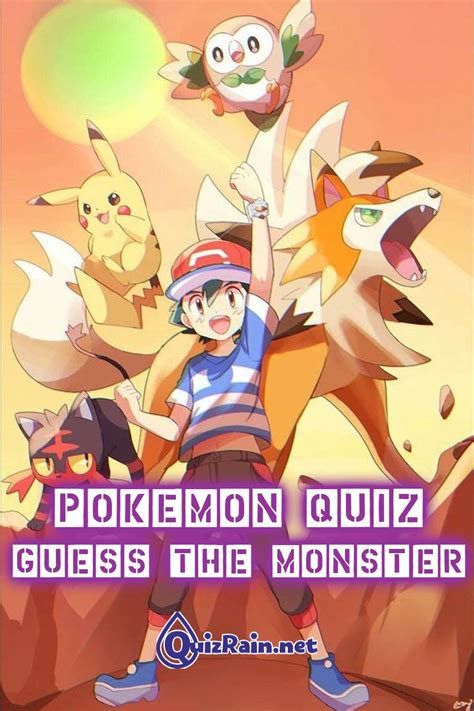 Guess The Pokemon Quiz Artofit
