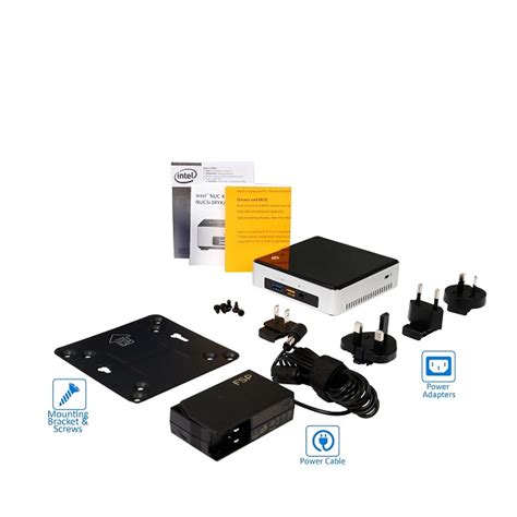 Intel Nuc5i3ryk Mini Pc Intel Core I3 5th Gen 8gb 256gb Ssd