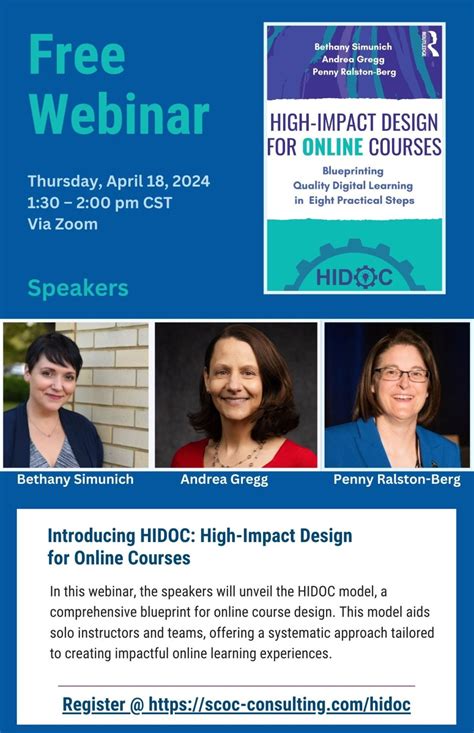 Scoc Consulting On Linkedin Freewebinar Hidocmodel
