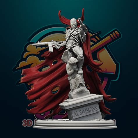 Spawn Figure Stl Model For 3d Printing 3d Printable Spawn Figure Action