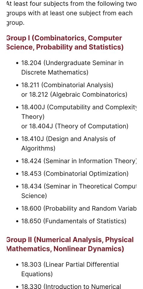 Cs Prerequisites In Applied Mathematics Rmit